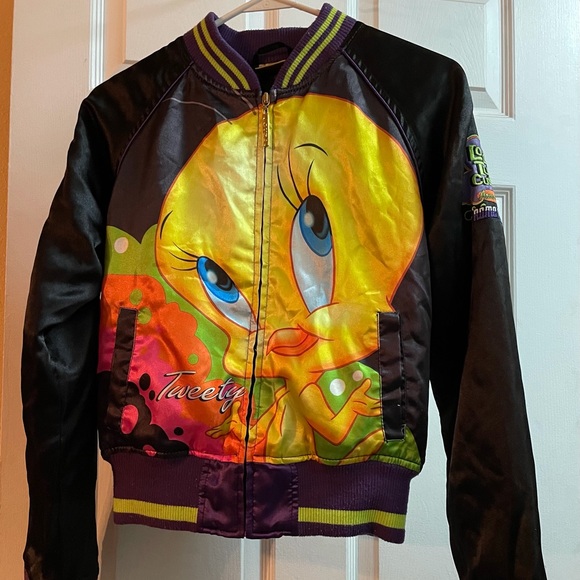 lot 29 | Jackets & Coats | Lot 29 Tweety Bird Jacket Looney Tunes Child ...